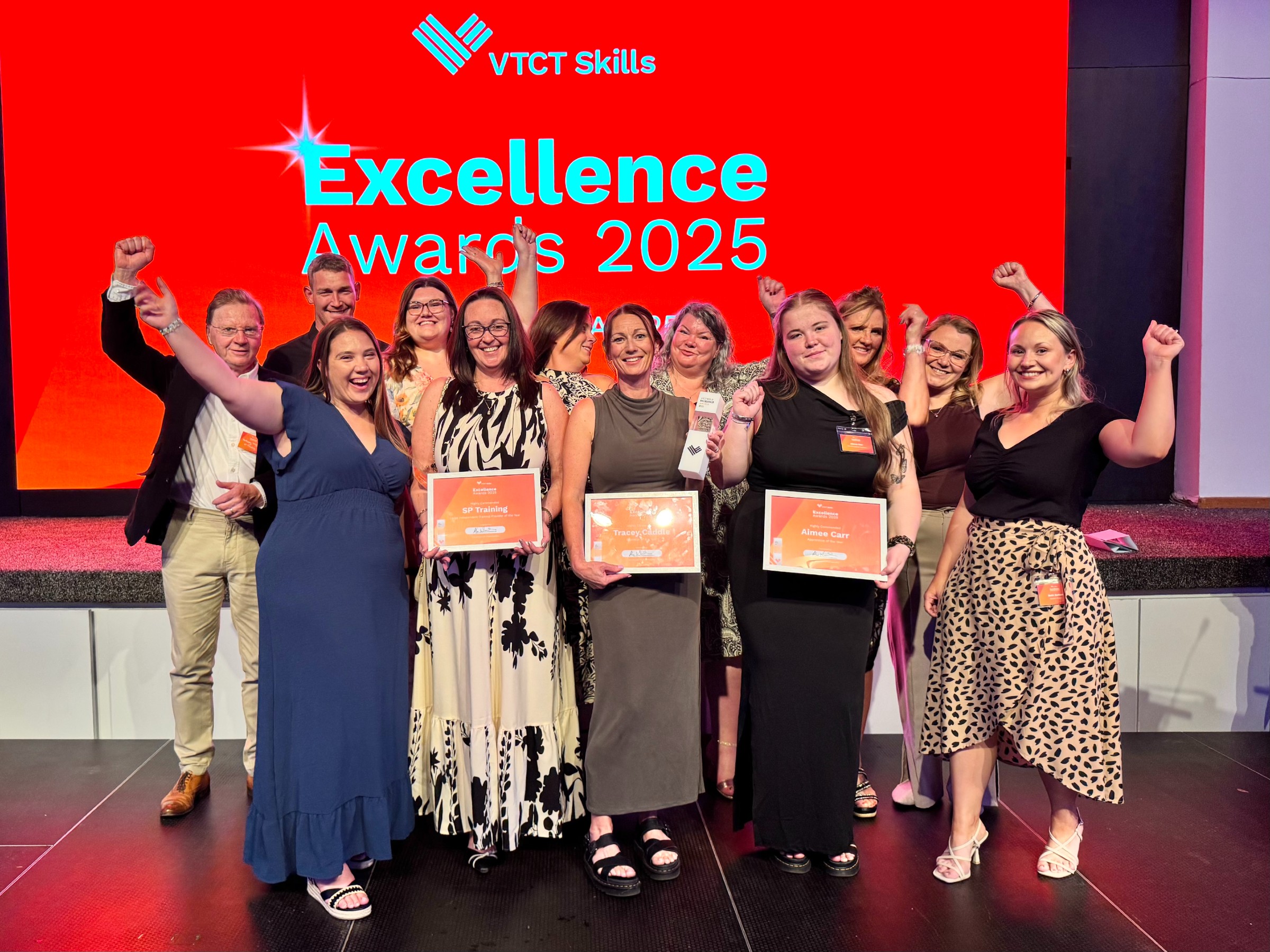 VTCT Skills Excellence Awards - SP Training UK